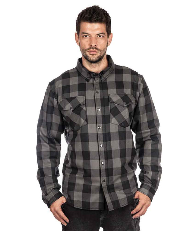 Shop Stylish Road Armor Protective Flannel Motorcycle Riding Shirt ...