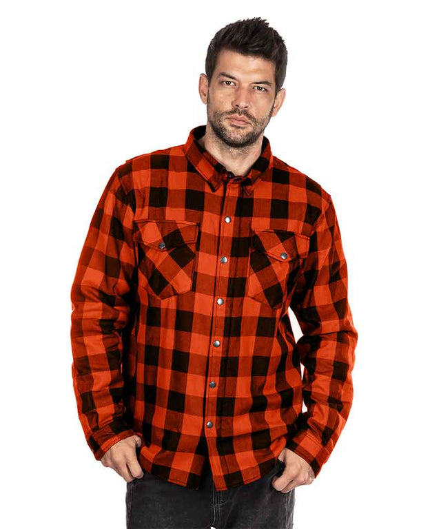 Shop Stylish Road Armor Protective Flannel Motorcycle Riding Shirt ...
